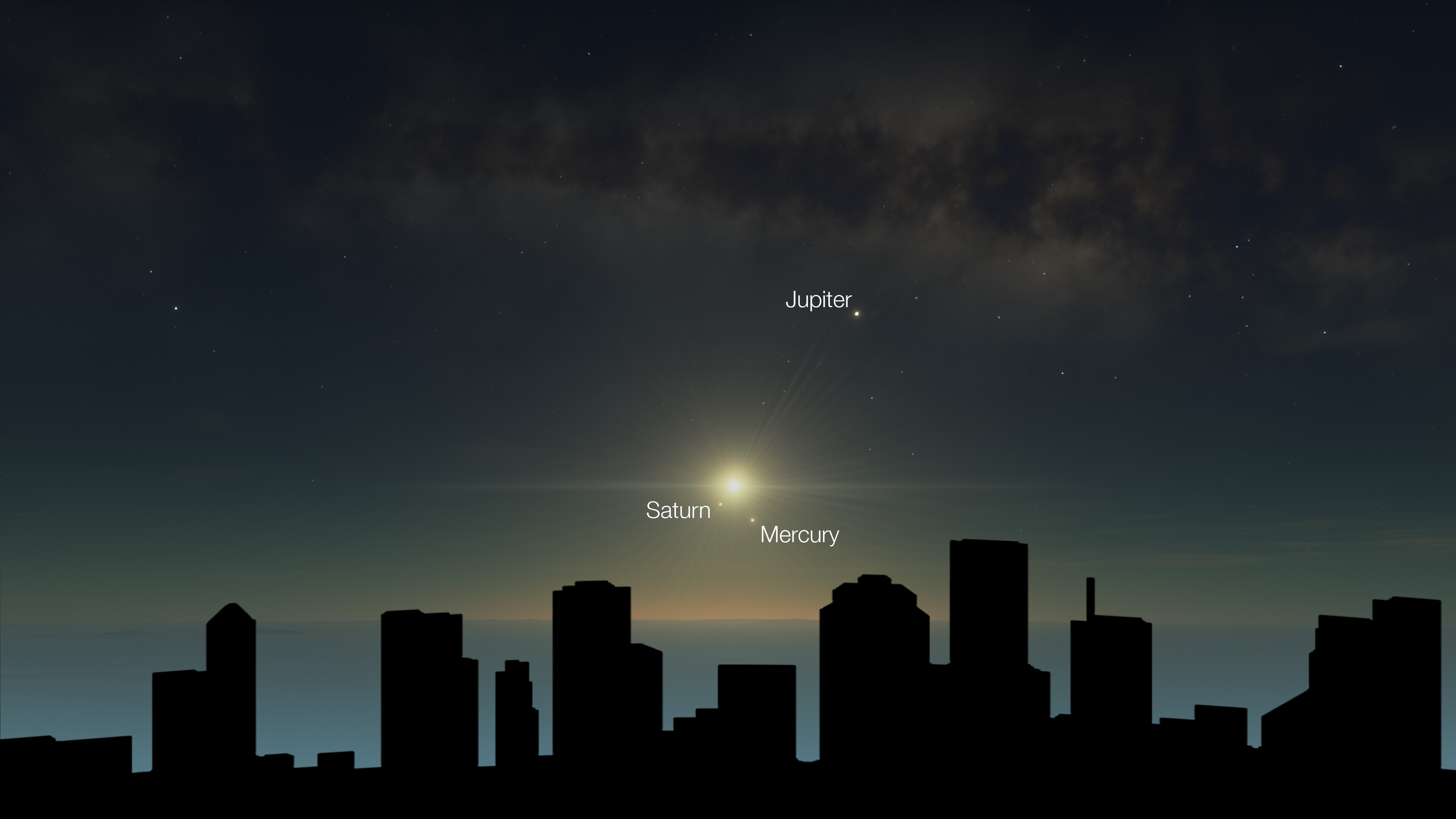 Planet conjunction 2020-01-12 | ESO Supernova