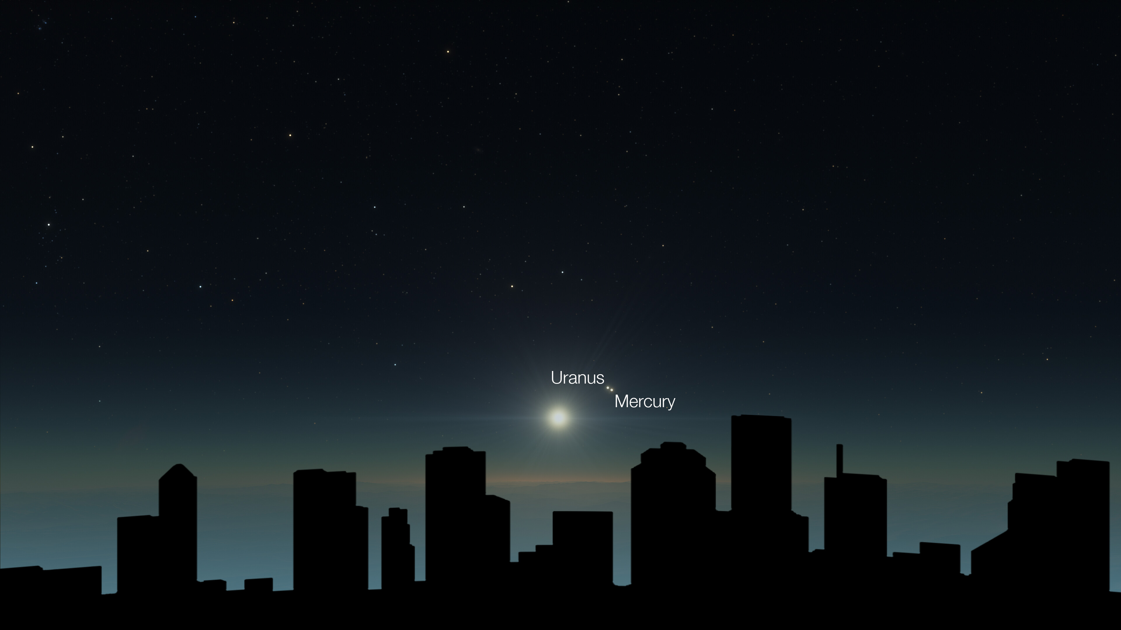 Planet conjunction 2020-05-01 | ESO Supernova