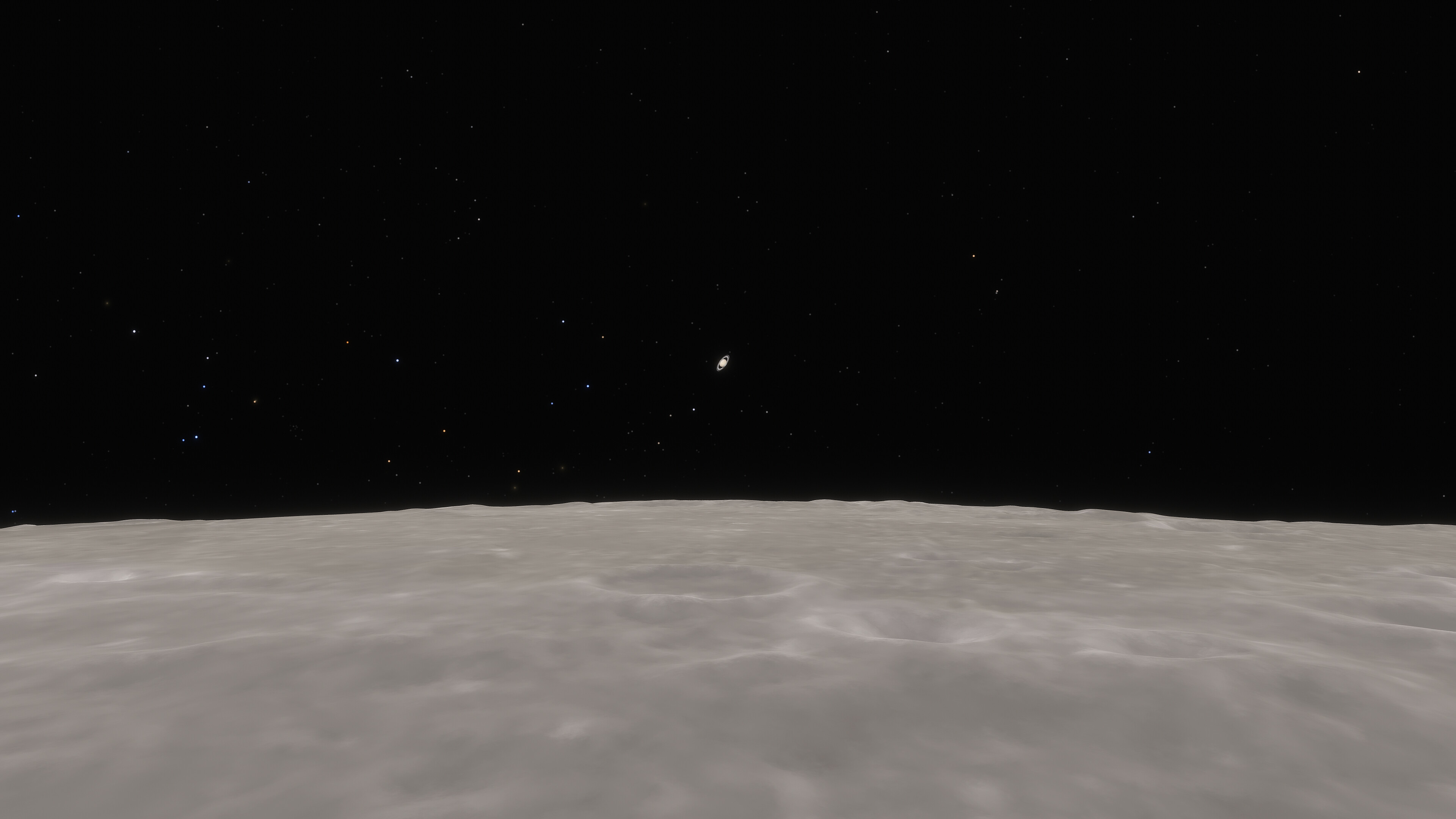 Saturn occultation by the Moon | ESO Supernova