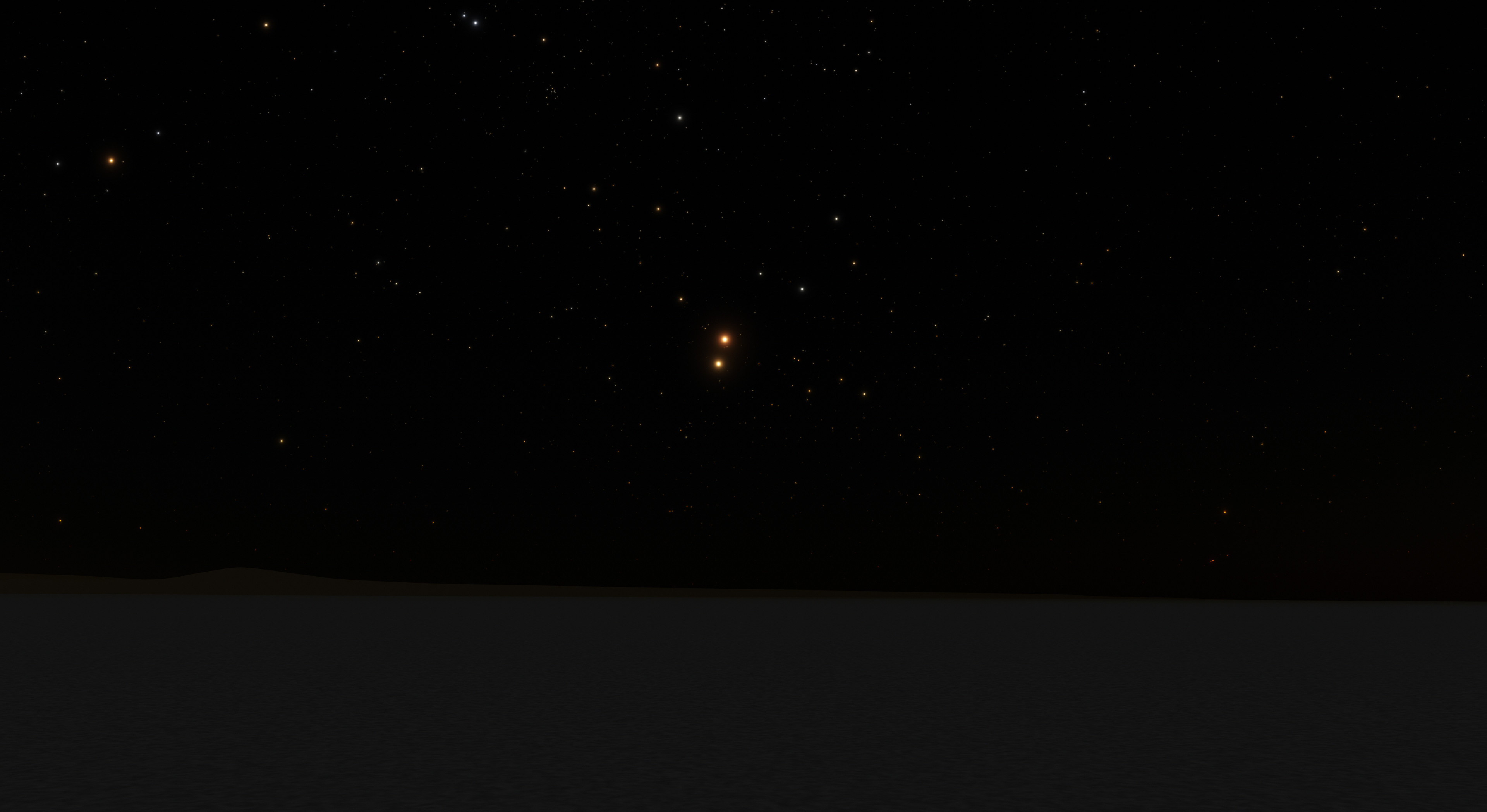 Planet conjunction (Saturn and Mars) 2018 | ESO Supernova