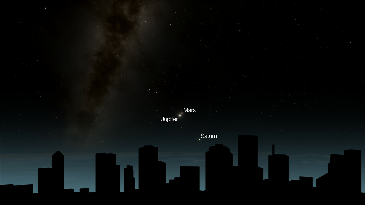 Planet conjunction 2020-03-20 | ESO Supernova