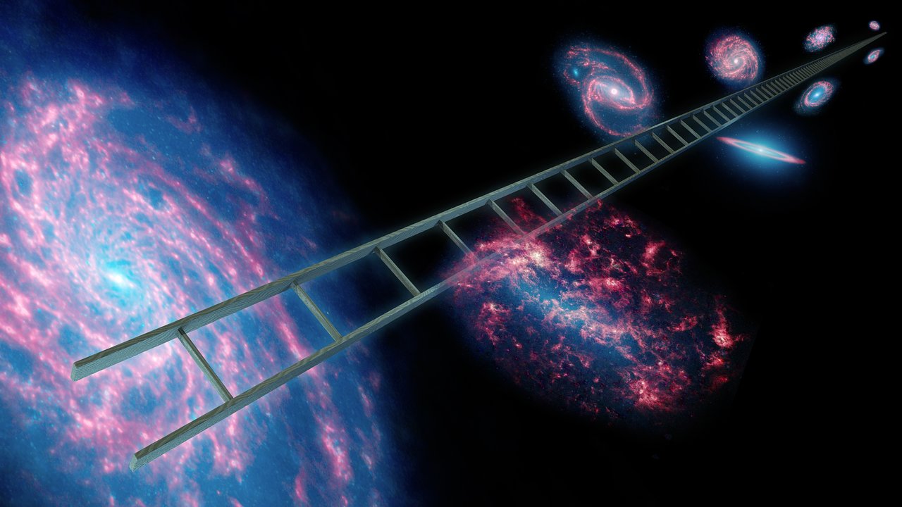 Cosmic distance ladder | ESO Supernova