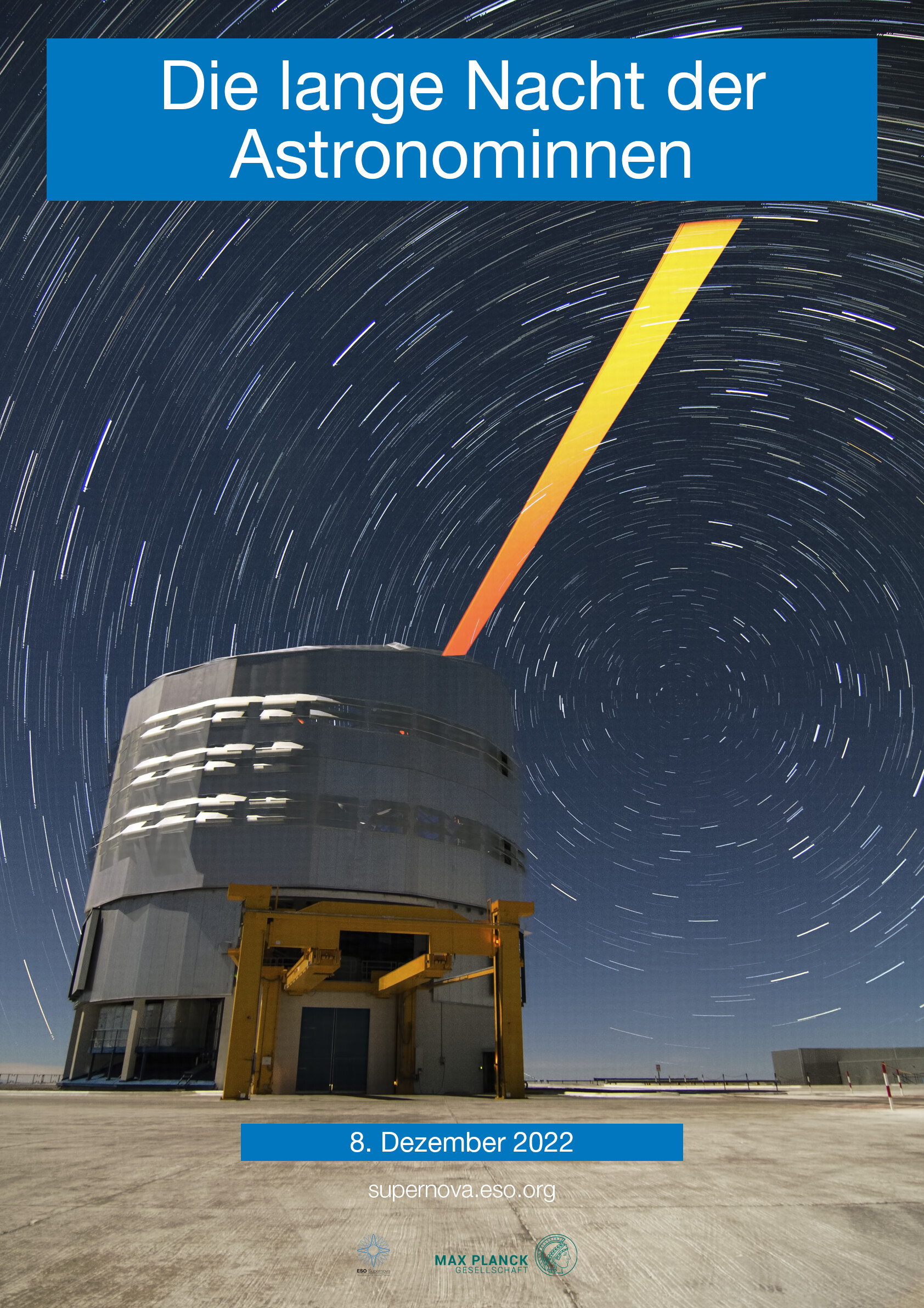 "Lange Nacht der Astronominnen 2022" - poster | ESO Supernova