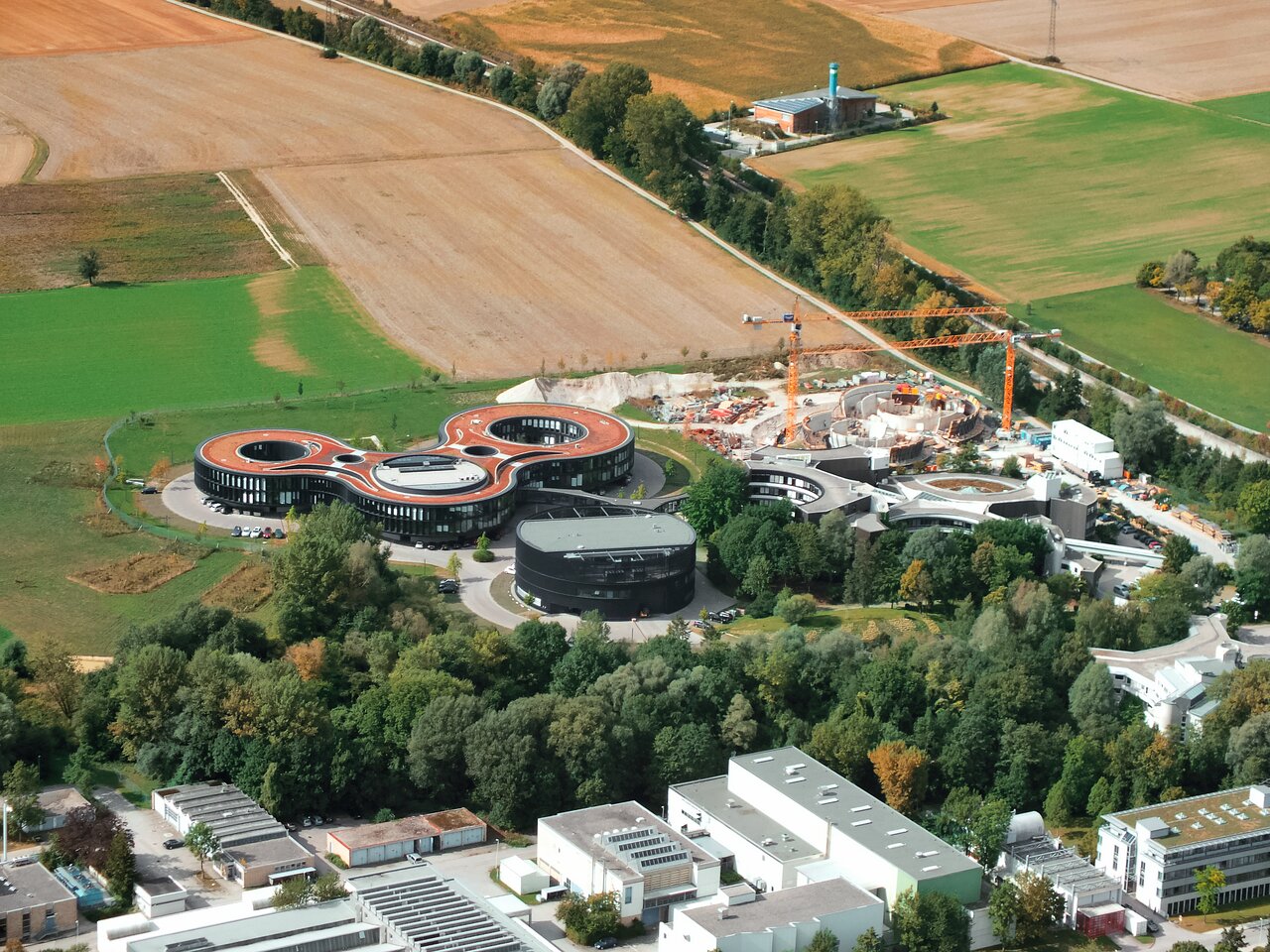 Aerial view of ESO Headquarters | ESO Supernova