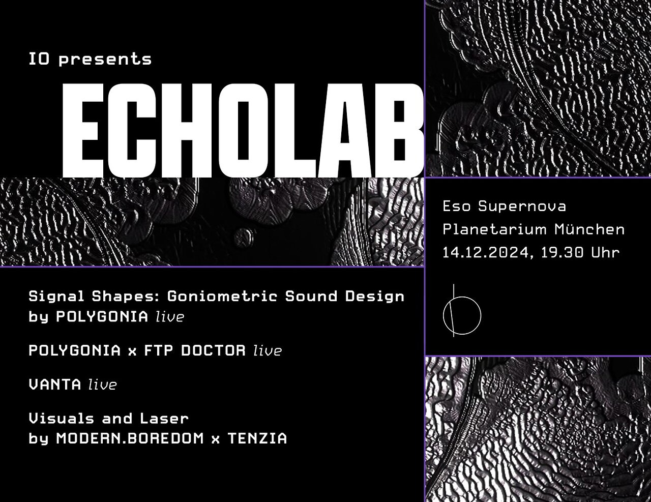 IO Presents: Echolab 2024 | ESO Supernova