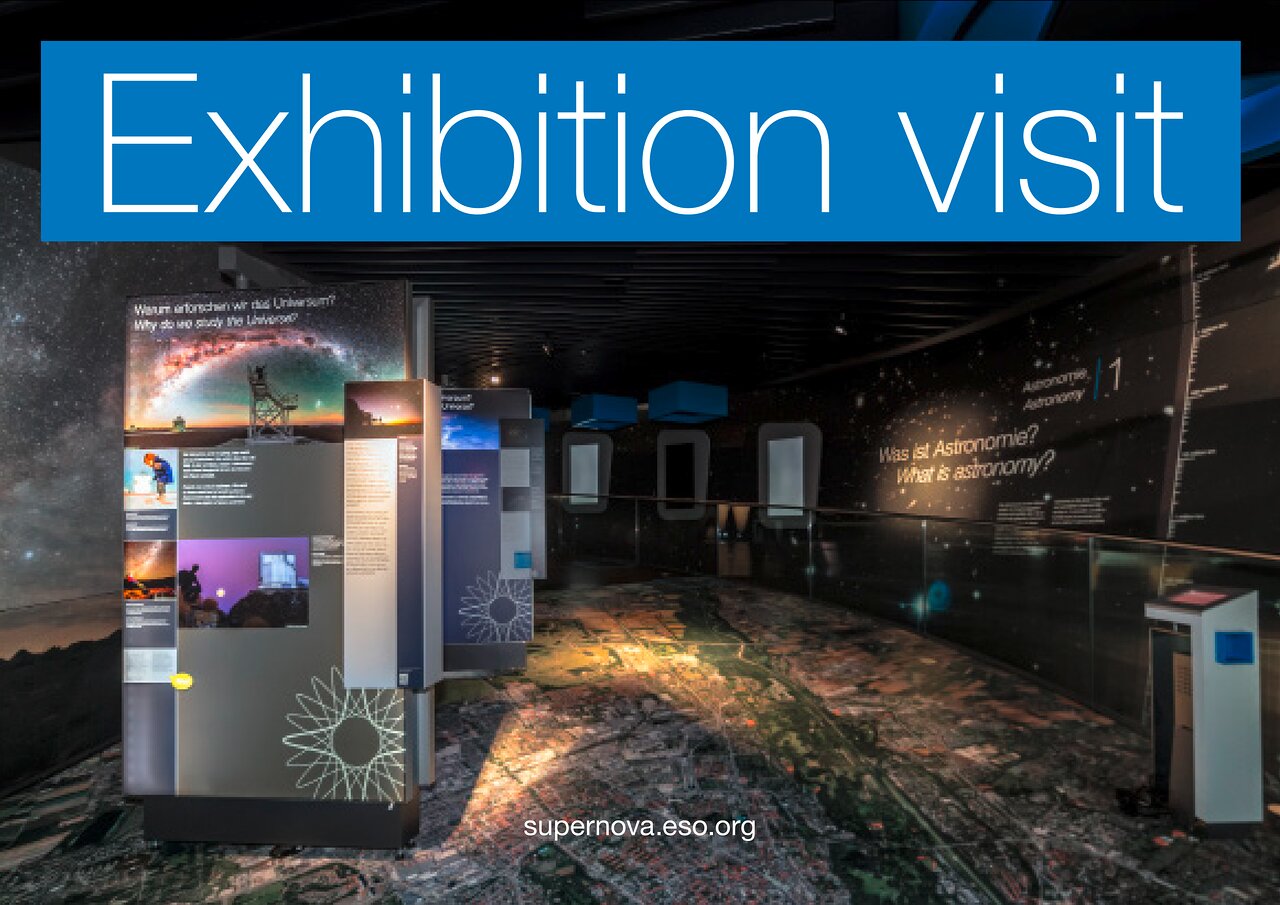 Key Visual Horizontal (Exhibition 2020 EN) | ESO Supernova