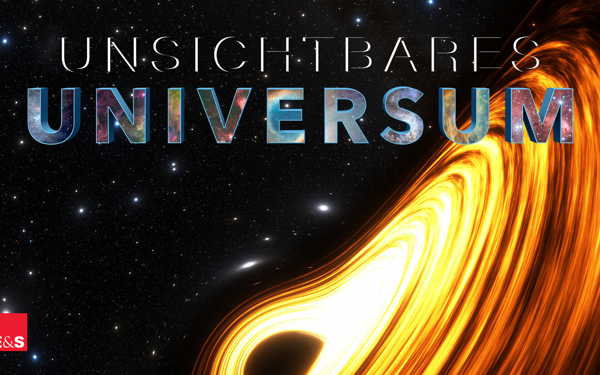 Key visual horizontal "Unsichtbares Universum" poster (DE) | ESO Supernova